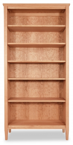 Shaker Bookcase 4-Cherry | Maple Corner Woodworks